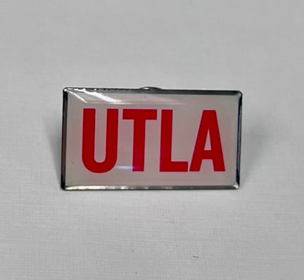 Pin - UTLA Block Lettering – UTLA Store
